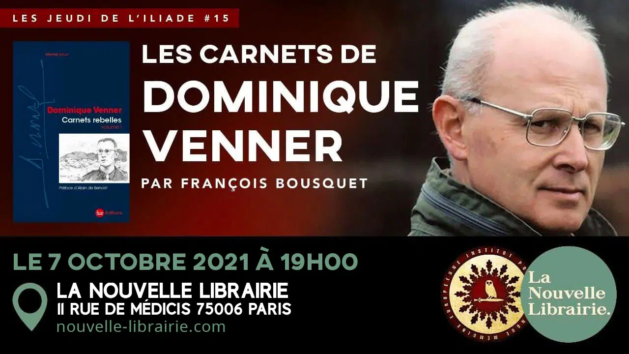 Les carnets de Dominique Venner | Institut Iliade